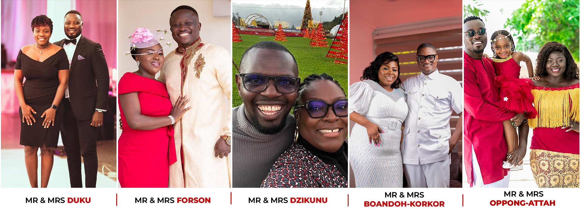 5 COUPLES I ADMIRE. – Ekow Mensah